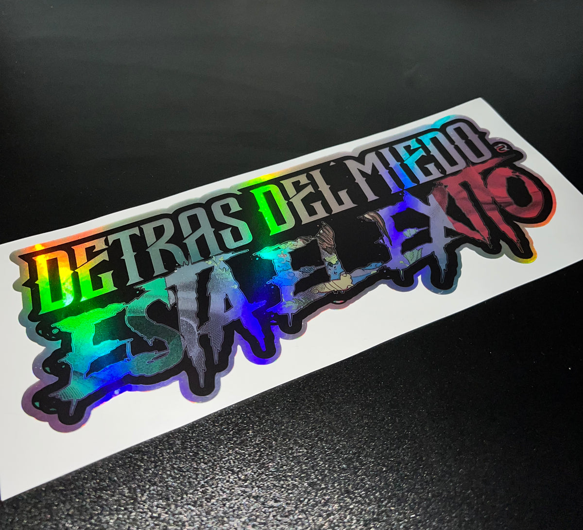 Detrás Del Miedo Está El Éxito Holographic – CHUY RMZ