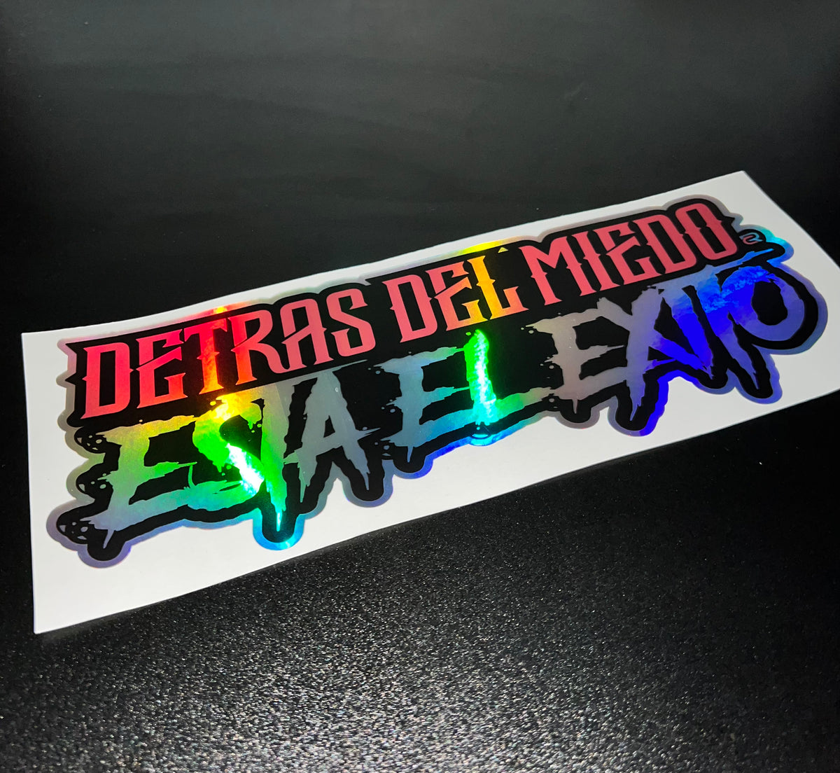 Detrás Del Miedo Está El Éxito Holographic – CHUY RMZ