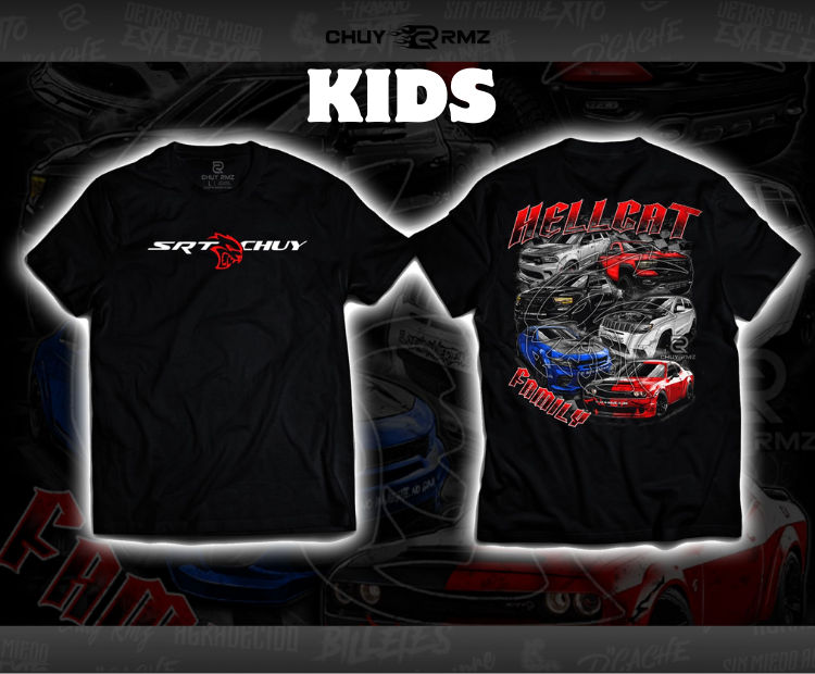 KIDS Hellcat Family – CHUY RMZ