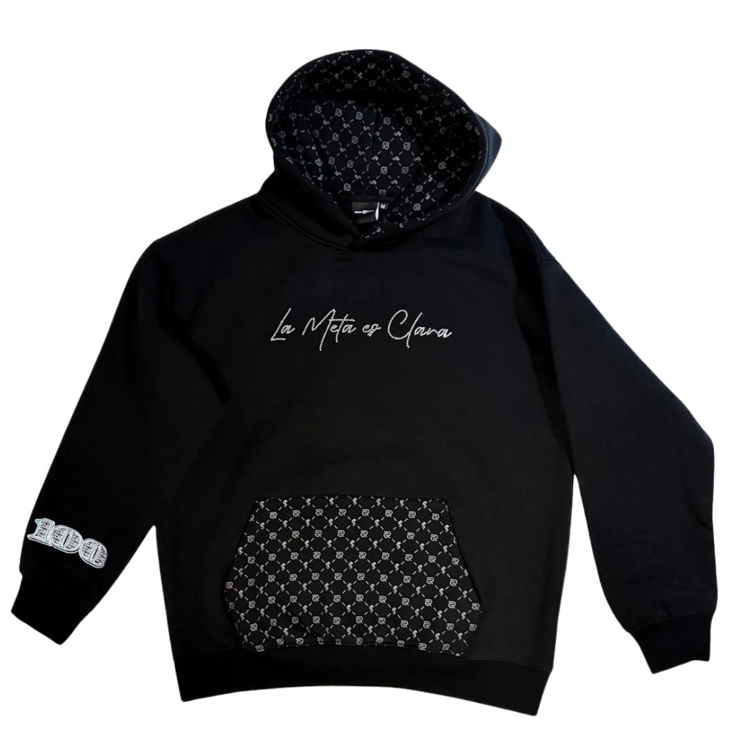 La Meta Rhinestone Hoodie – CHUY RMZ